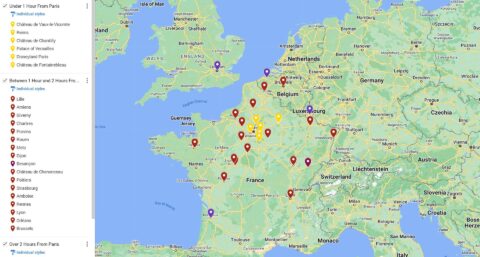 26 Easy Day Trips from Paris by Train: Under 2 Hours Travel